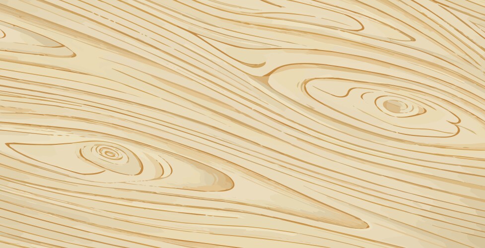 Realistic light wood pattern texture background Vector Image