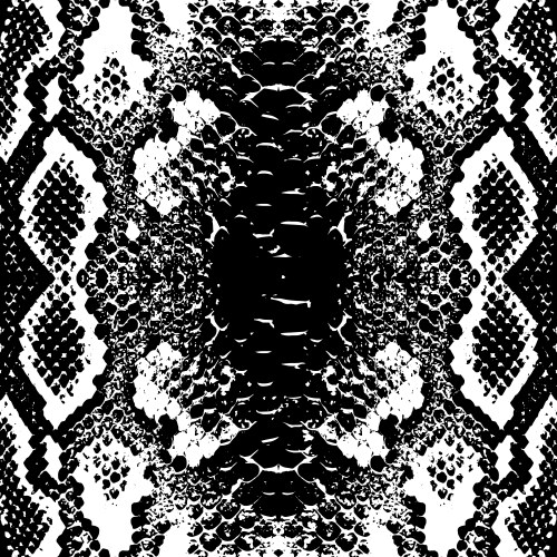 Snake skin scales texture seamless pattern pink Vector Image