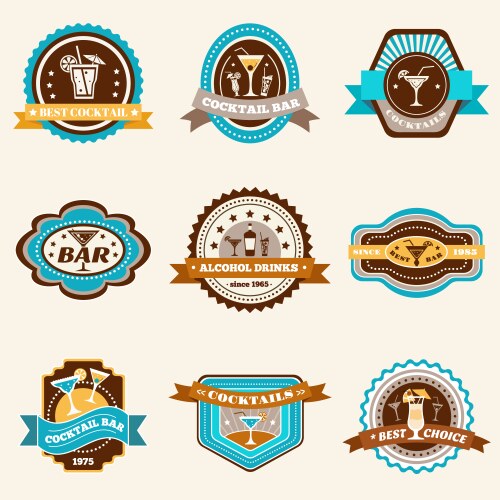 Mojito cocktail realistic Royalty Free Vector Image