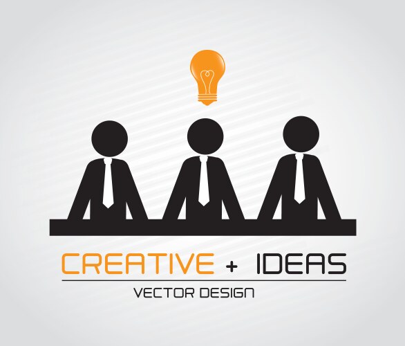 Selection of ideas for creative Royalty Free Vector Image