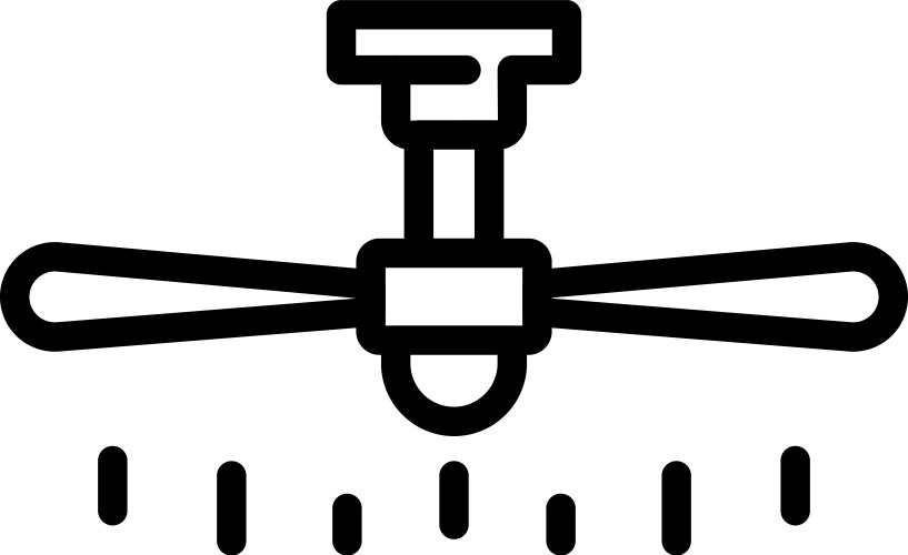 Ceiling Fan Symbol Vector Images (over 1,500)