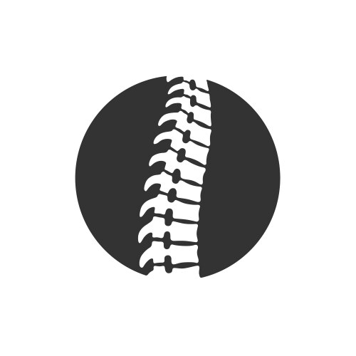 Spine icon Royalty Free Vector Image - VectorStock