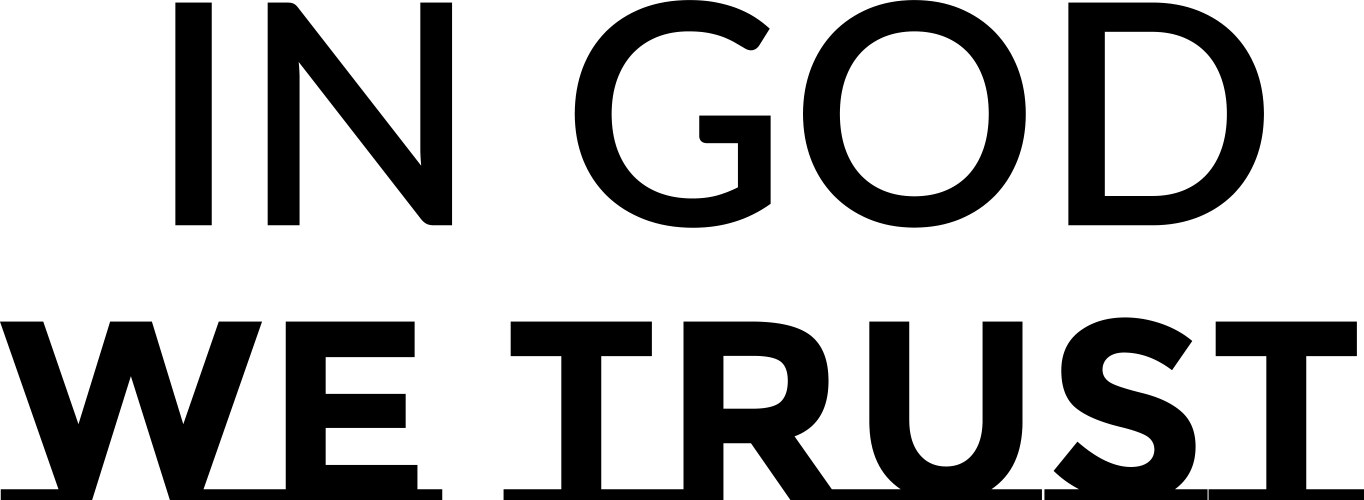 In God We Trust Vector Images (over 170)