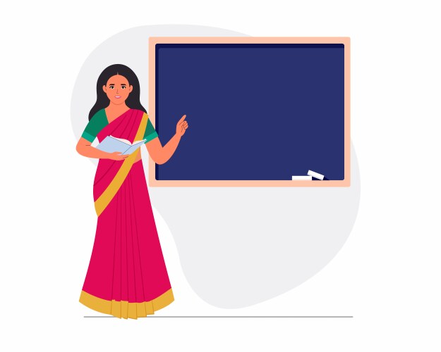 Indian Teacher Vector Images (over 640)