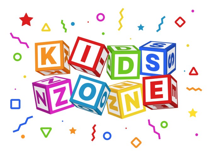 Baby blocks Royalty Free Vector Image - VectorStock