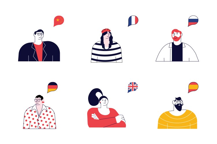 People Speaking Different Languages Vector Images (over 200)