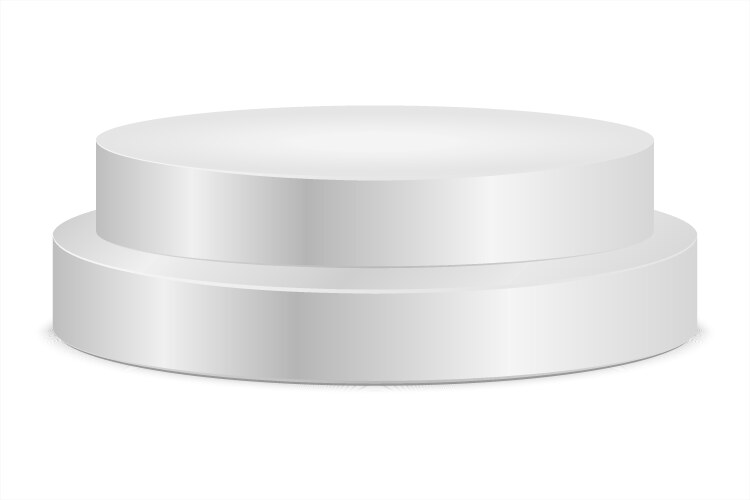 Abstract 3d cylinder or product display stand Vector Image