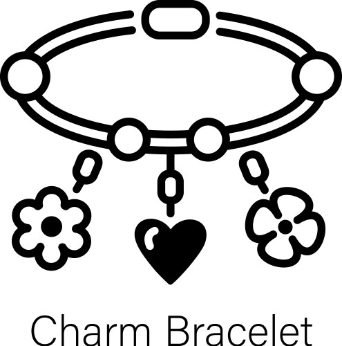 Charm Bracelet Vector Images (over 470)