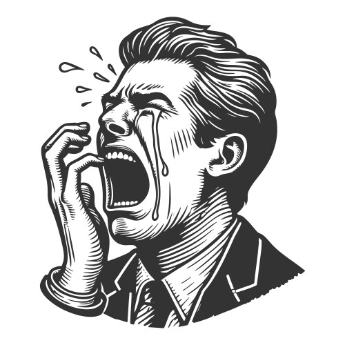 Old Man Crying Vector Images (over 960)