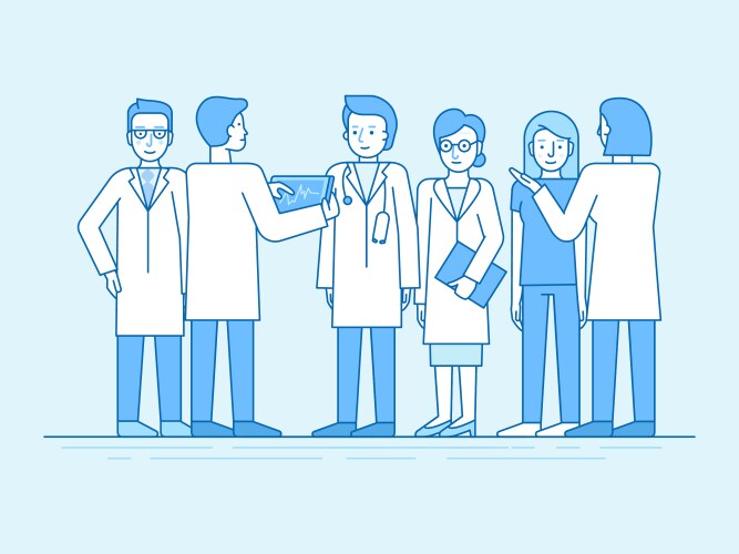 Medical Discussion Vector Images (over 3,700)