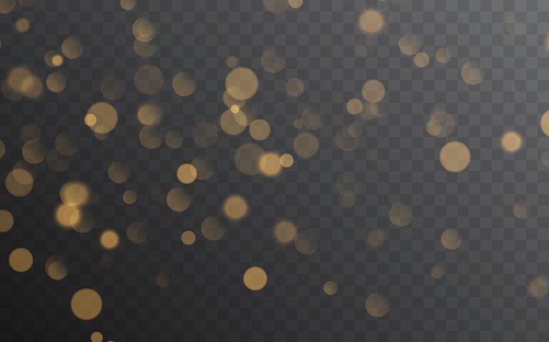 Abstract blurred light element bokeh lights Vector Image