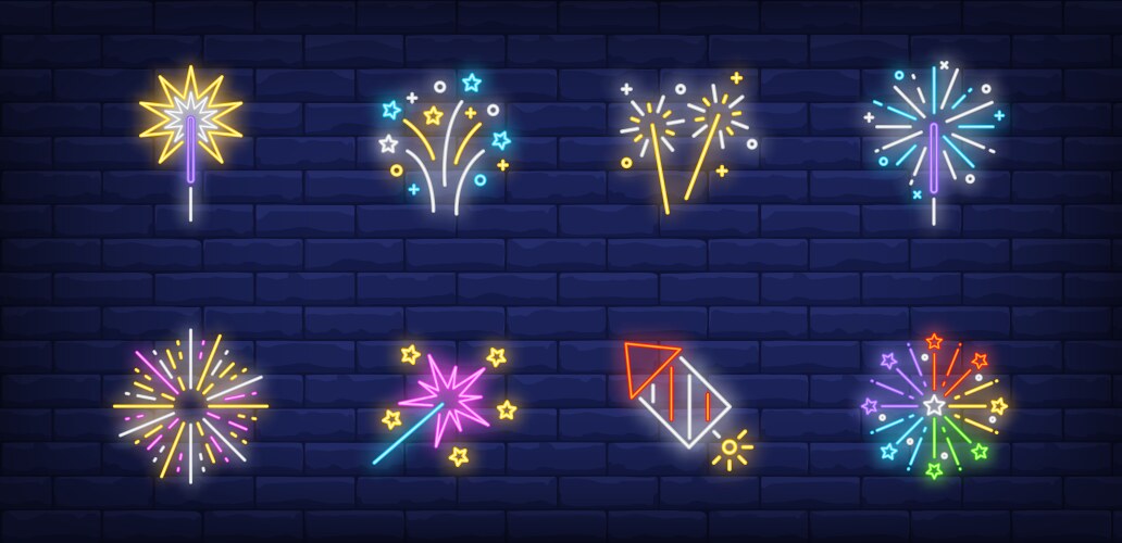 Firework Outline Vector Images (over 15,000)