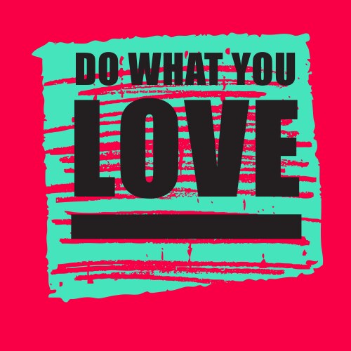 Motivation quote with texture background Vector Image