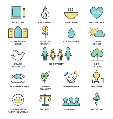 Sustainable Development Goals Vector Images (over 1,000)