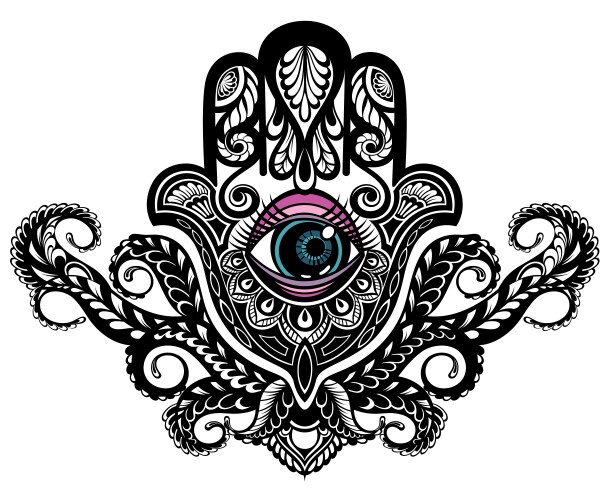 Hamsa Royalty Free Vector Image - VectorStock