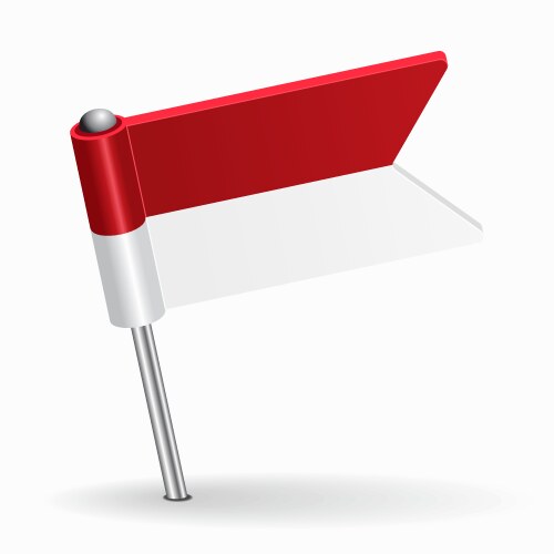 Indonesian flag rounded abstract background Vector Image Indonesian flag rounded abstract background Vector Image