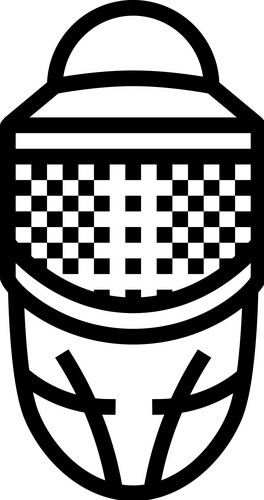 beekeeper hat drawing