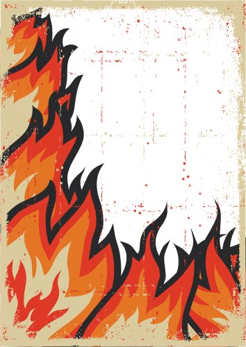 Fire flames symbols Royalty Free Vector Image - VectorStock