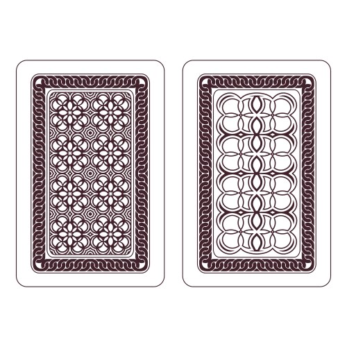 Back of Playing Card Pattern Vector Images (over 810)