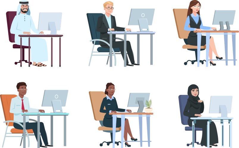 Person at Computer Icon Vector Images (over 150,000)