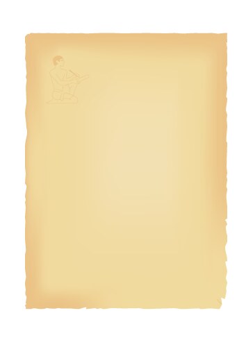 Ancient parchment old papyrus craft paper Vector Image