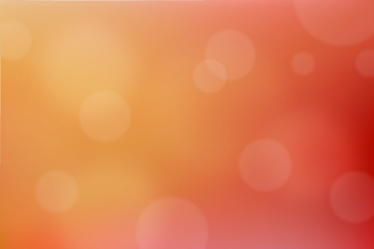 Lights orange and pink background with bokeh Vector Image