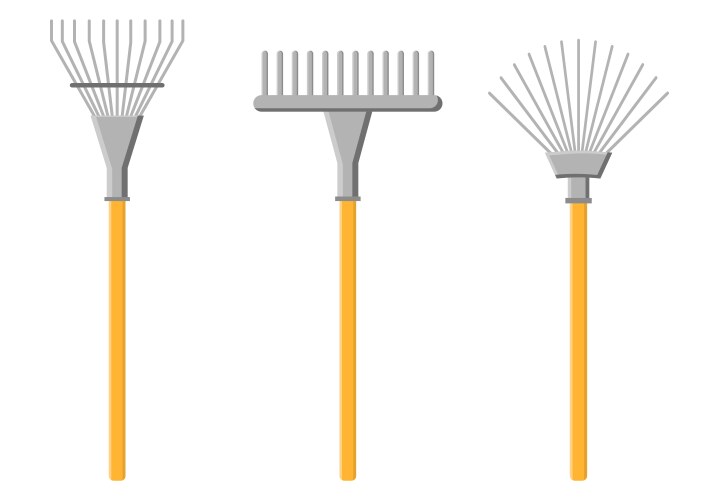 Rake Cartoon Harrow Vector Images (46)