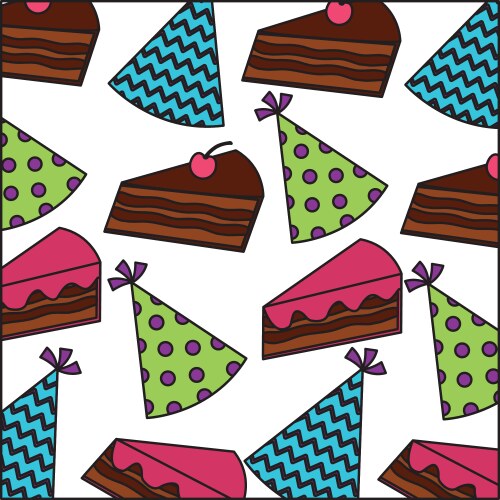 Cake Slice Pattern Vector Images (over 1,400)