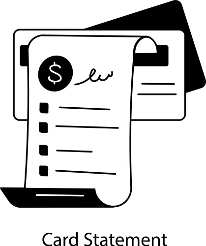 Financial statement Royalty Free Vector Image - VectorStock