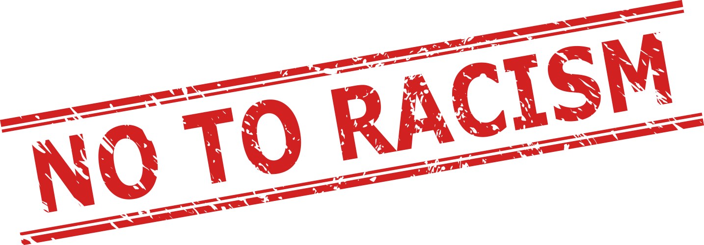 Racism watermark stamp Royalty Free Vector Image