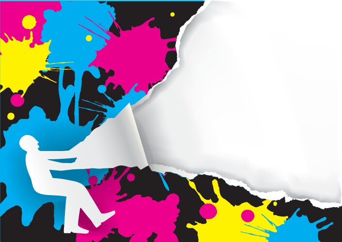 Cmyk color marks registration Royalty Free Vector Image