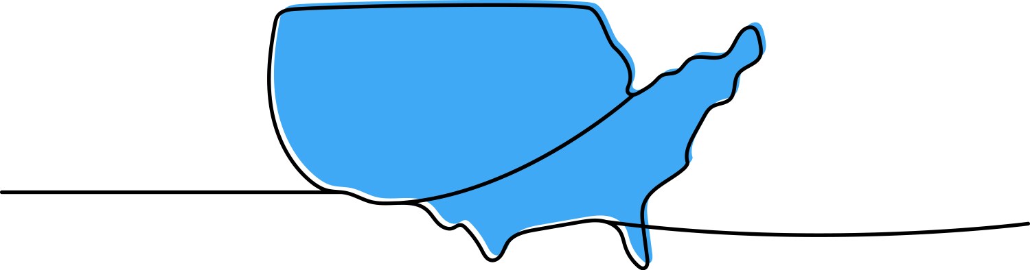 Japan silhouette one line continuous drawing Vector Image