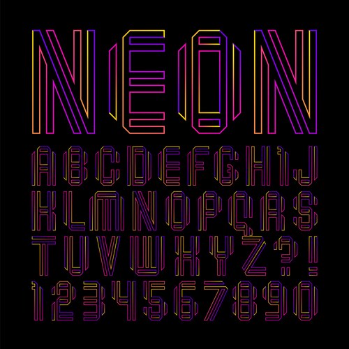 Double Fonts Vector Images (over 2,800)