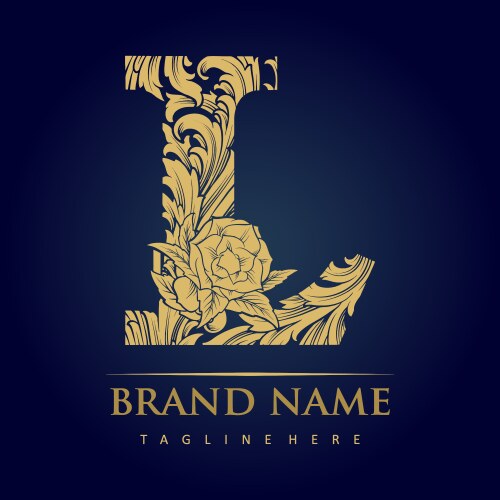 Luxury Letter L Vector Images (over 12,000)