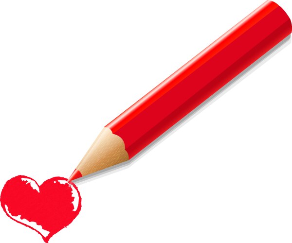 Heart Pencil Sketch Vector Images (over 7,300)