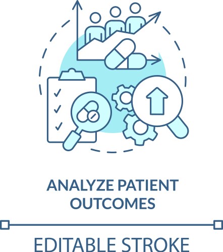 Health equity concept icon Royalty Free Vector Image