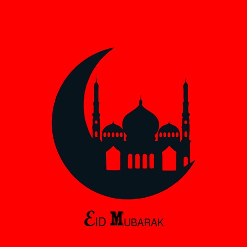 Eid festival celebrating joy unity and rich tra Vector Image