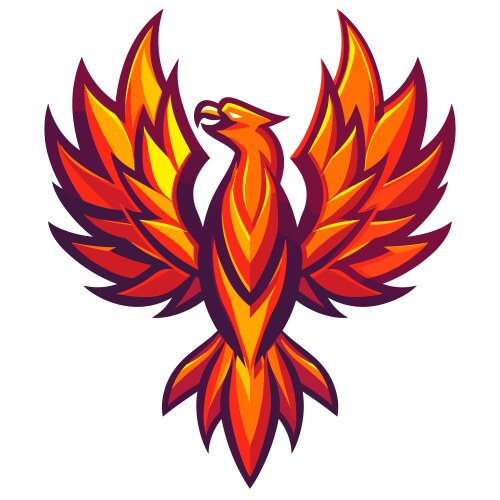 Flaming Bird Logo Fire Bird Logo Designs, Themes, Templates And