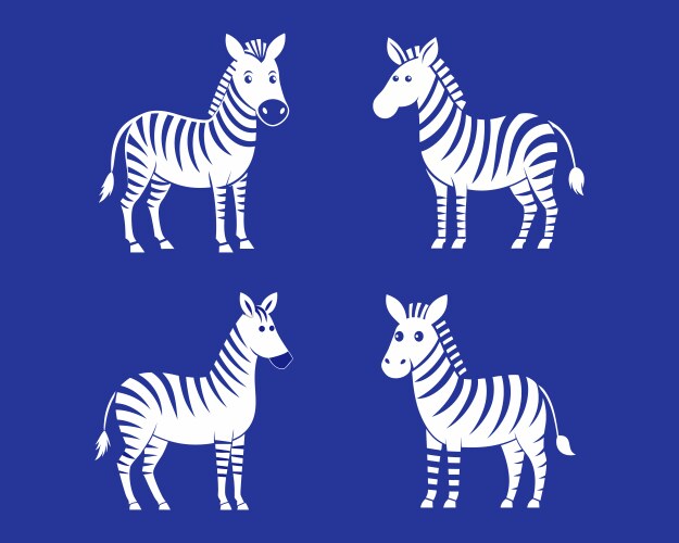 Zebra Outline Vector Images (over 3,100)