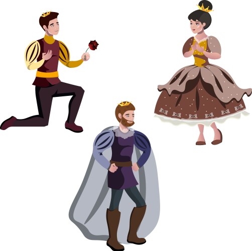 Prince charming Royalty Free Vector Image - VectorStock