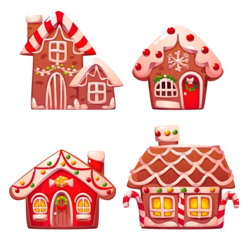 Gingerbread House Vector Images (over 7,400)