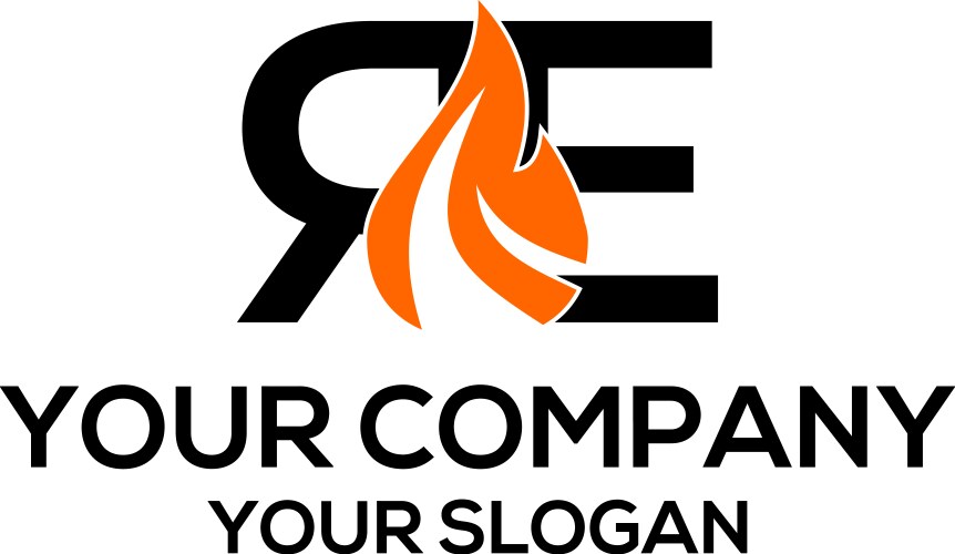 Oil logo design symbol icon Royalty Free Vector Image