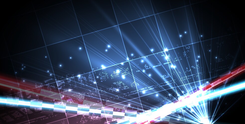 Racing speed background abstraction in car track Vector Image