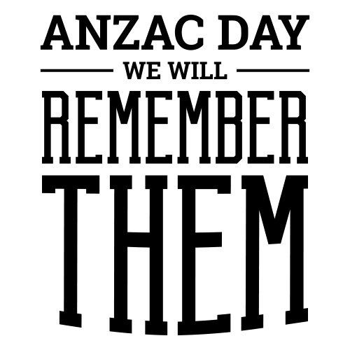 Anzac day trumpet man silhouette Royalty Free Vector Image