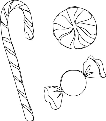 Line Art Candy Vector Images (over 21,000)
