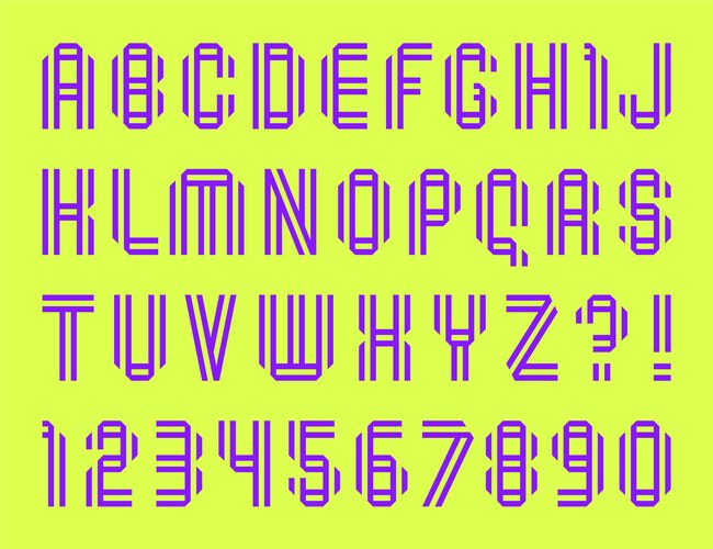 Paper Fold Font Vector Images (over 2,200)