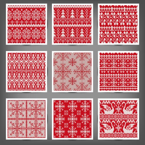 Seamless print patterns Royalty Free Vector Image