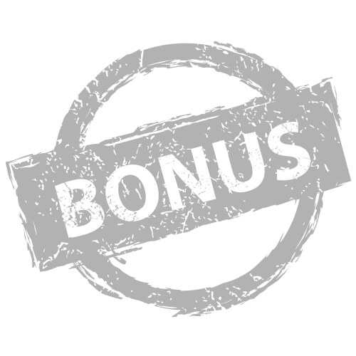 Bonus cash rubber stamp Royalty Free Vector Image