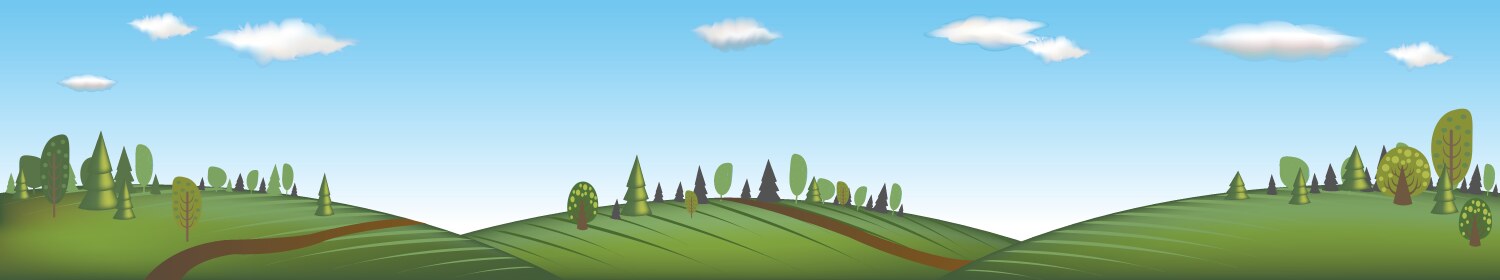 Country landscape Royalty Free Vector Image - VectorStock