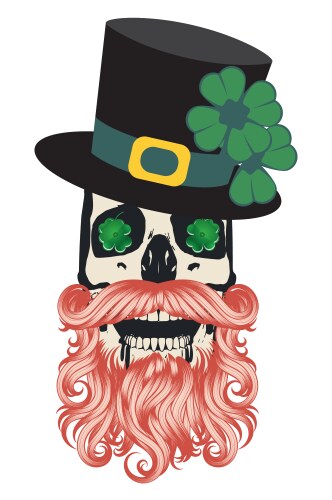 Clover Skull Vector Images (over 220)